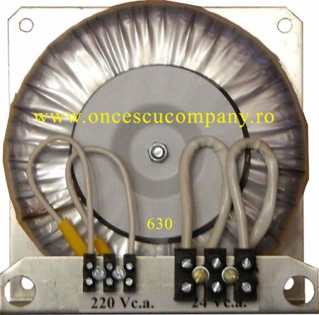 TRANSFORMATOR 24V TOROIDAL 630W pentru Subsol de Bloc TSB-630-24 pret ...